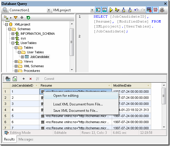 Using Altova Tools To Work With Xml Data In The Sql Azure Cloud